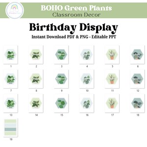 Birthday Bulletin Board Birthday Display Classroom Birthday Chart ...