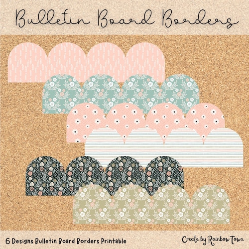 Modern BOHO Bulletin Board Borders Kit Classroom Decor - Etsy Canada