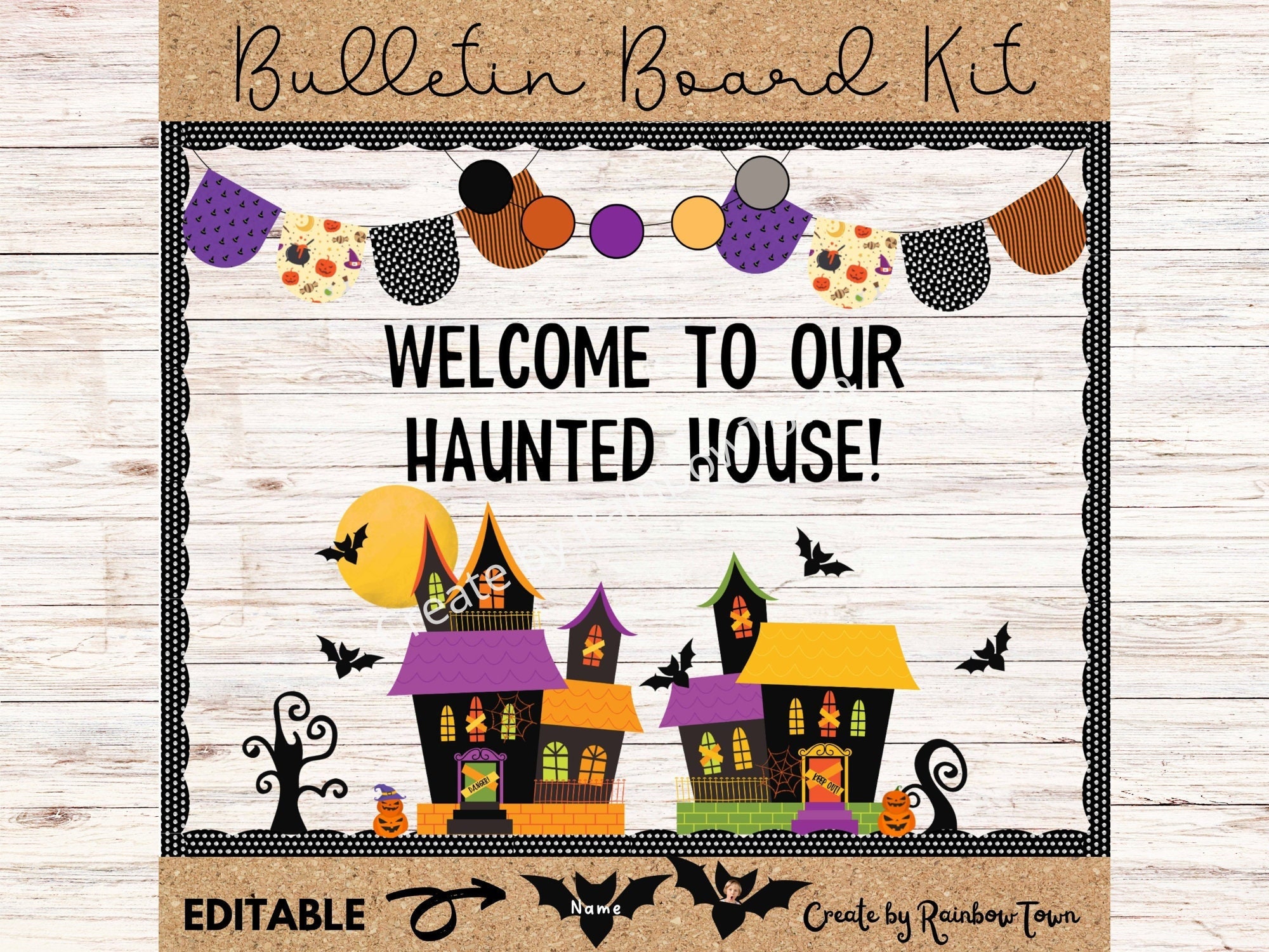 Haunted House Classroom Door