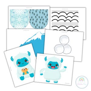 Winter Bulletin Board New Year Bulletin Board Yeti Classroom Decor ...