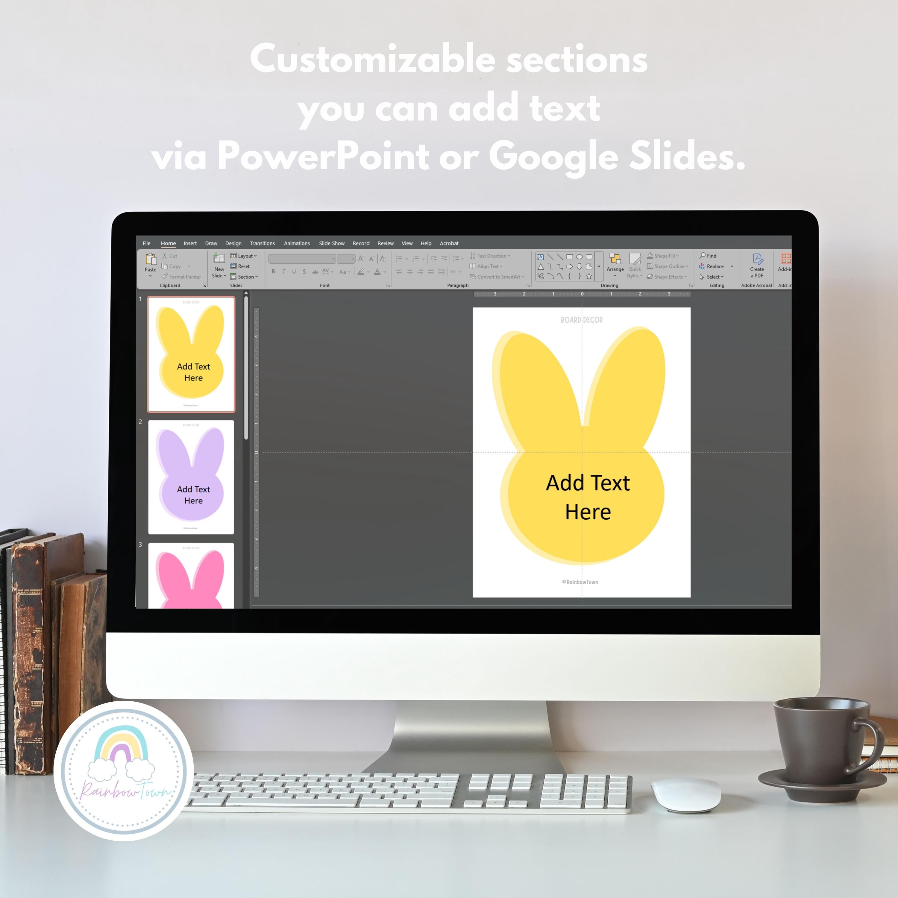 Easter Bulletin Board Kit Groovy Bunny Christian Classroom Decor ...