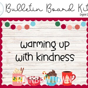 Hot Cocoa - Christmas - December Bulletin Board - Classroom Decor ...