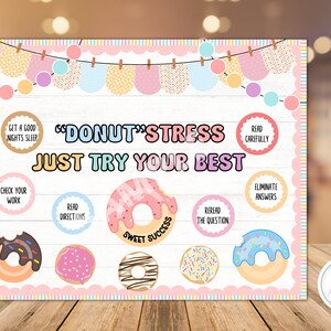 Test Prep Tips Bulletin Board Kit Testing Motivation Bulletin Board End ...