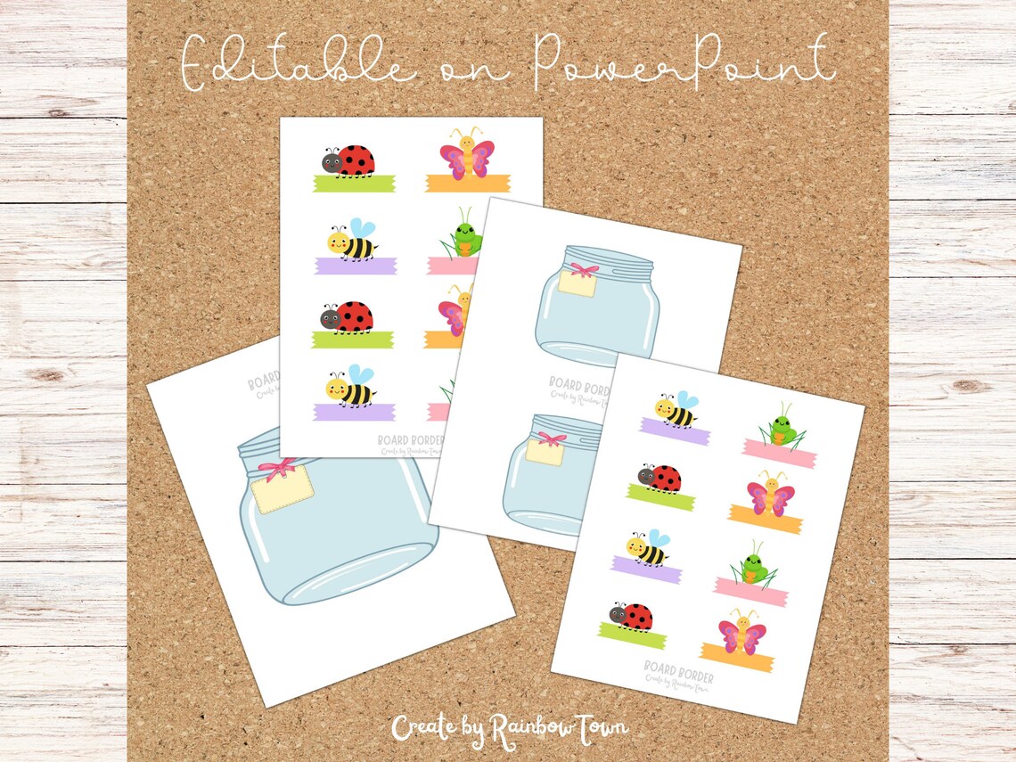 Jar Bug Birthday Bulletin Board Kit Spring Birthday Display - Etsy