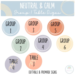 Neutral and Calm Classroom Decor Bundle Boho Classroom Complete ...