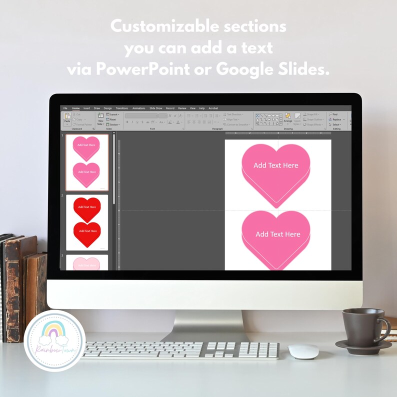 Valentine's Day Bulletin Board Kit Conversation Heart Candy Classroom ...