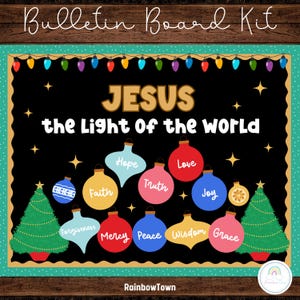 Jesus Light of the World Bulletin Board - Etsy
