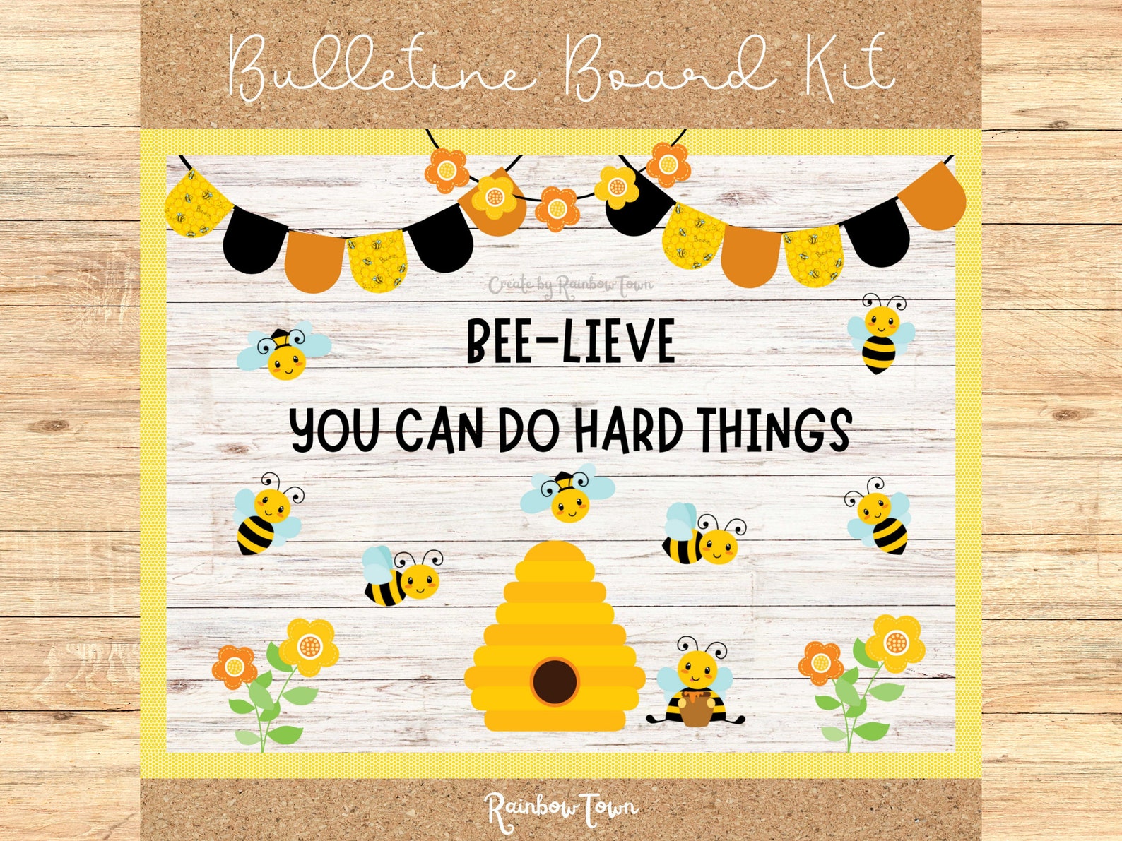 Welcome to Our Hive Summer Bulletin Board BEE Classroom Decor - Etsy
