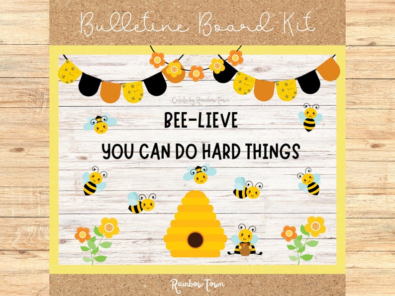 Welcome to Our Hive Summer Bulletin Board BEE Classroom Decor - Etsy