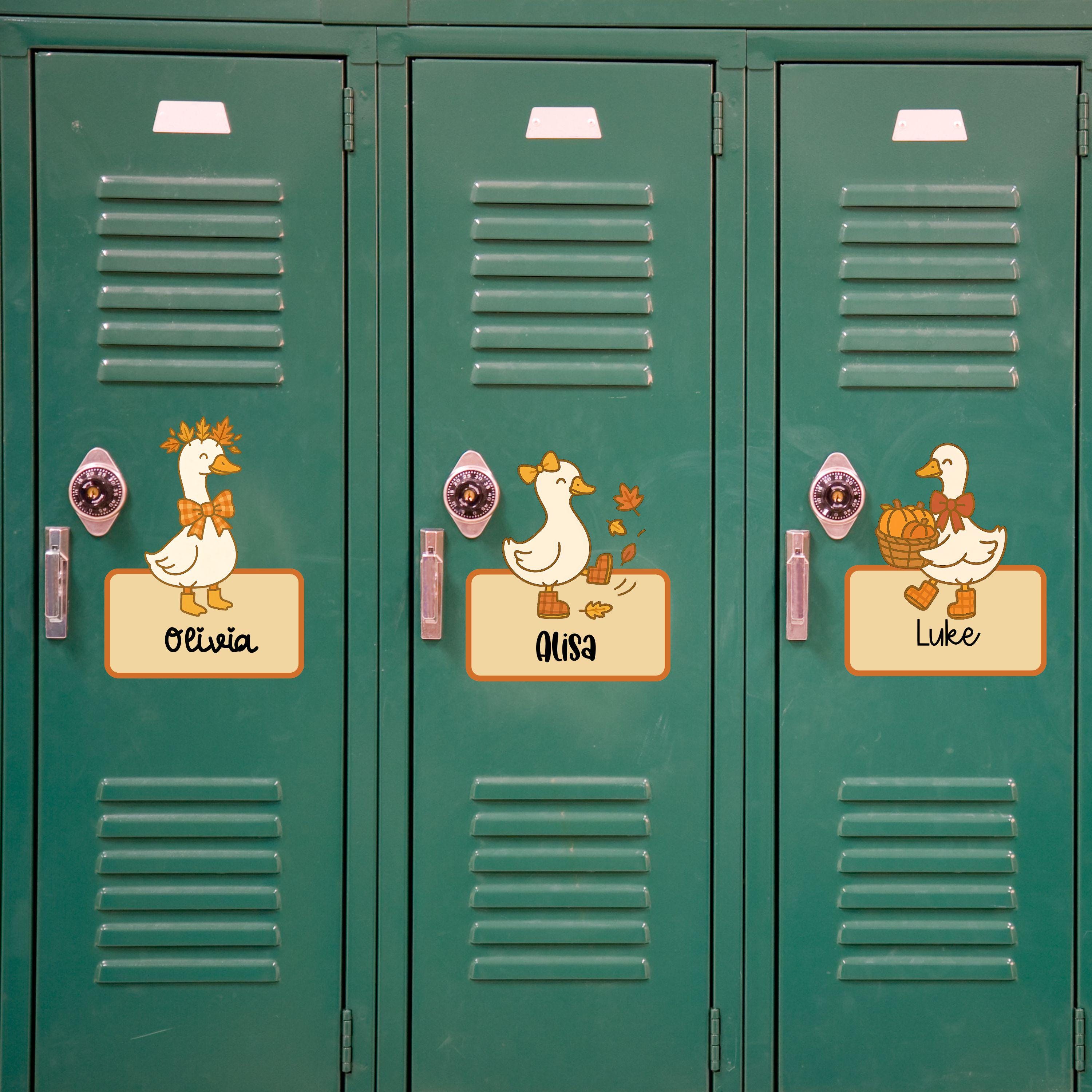 Silly Goose Fall Name Tags Autumn Classroom Decorations Editable ...
