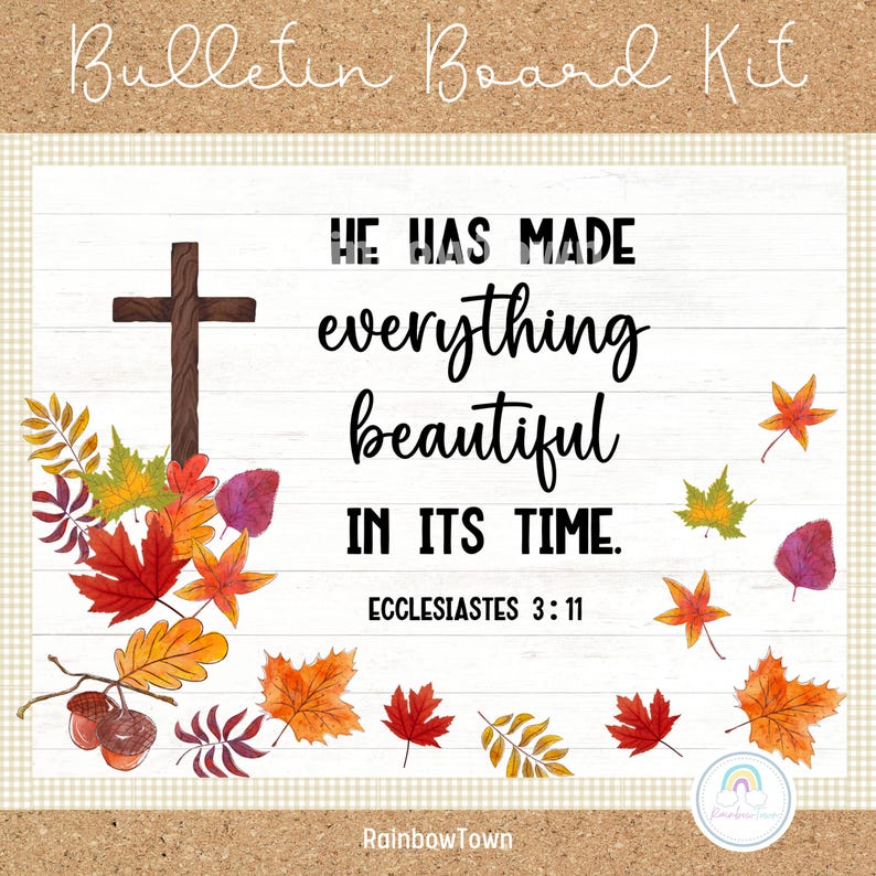 Fall Christian Bulletin Board Thanksgiving Bulletin Board Church ...