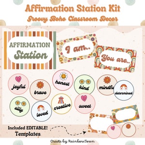 Groovy Retro Classroom Decor Bundle Complete Classroom Collection ...