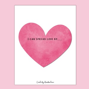 Spread the LOVE Bulletin Board Set Valentines Day February Boards ...