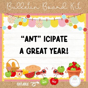 Summer Picnic Summer Bulletin Board Kit Christian Bulletin Board ...