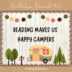 Camping Adventure Back to School Bulletin Board Kit Classroom ...