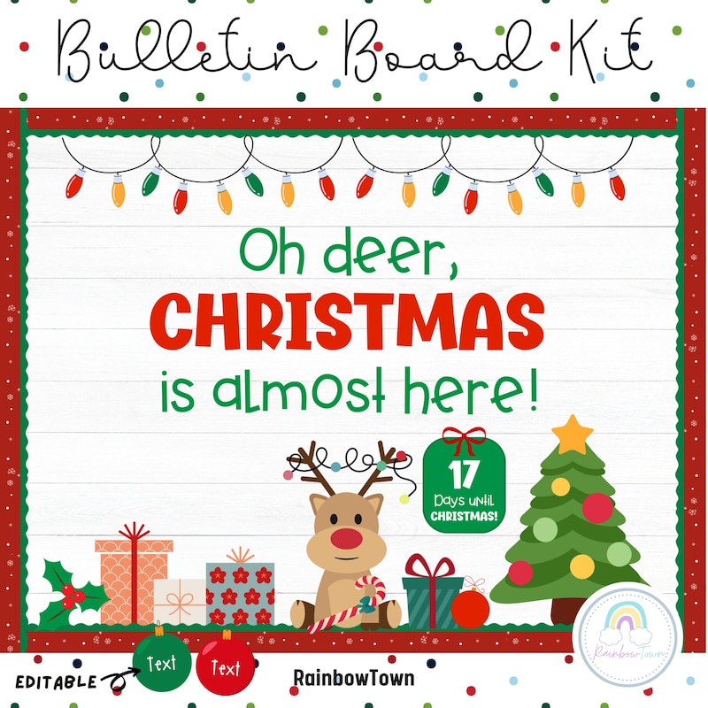 Classroom Door Decorations for Christmas - Etsy