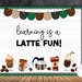Back to School Coffee Latte Bulletin Board Classroom Decor Printable - Etsy