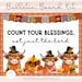 Thanksgiving Bulletin Board Kit Highland Cow Thankful Fall Classroom ...