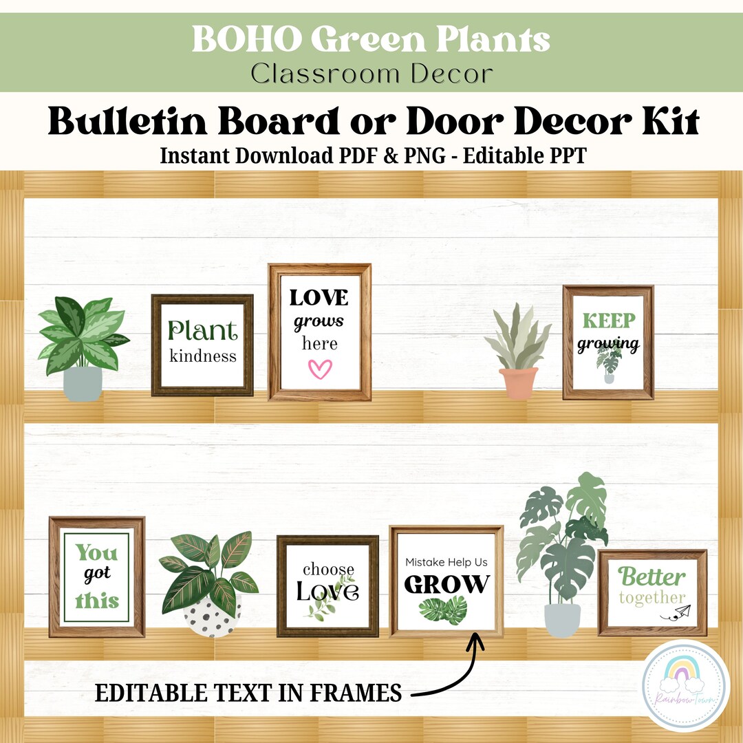 Motivational Quotes Bulletin Board Inspiration Classroom Decor Quotes ...