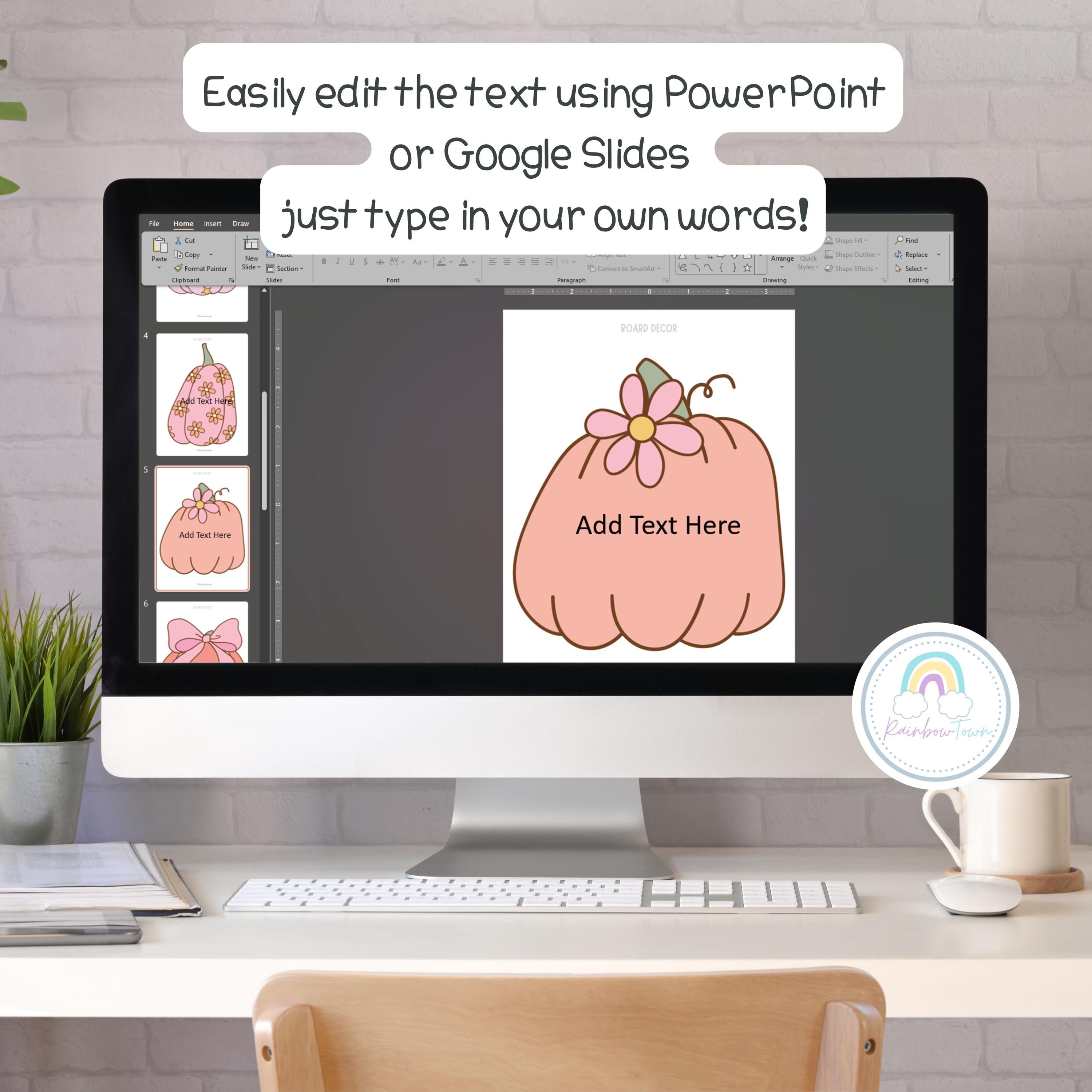 Fall Bulletin Board Kit Groovy Pastel Pumpkin Christian Classroom Decor ...