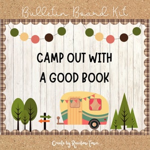 Camping Adventure Back to School Bulletin Board Kit Classroom ...