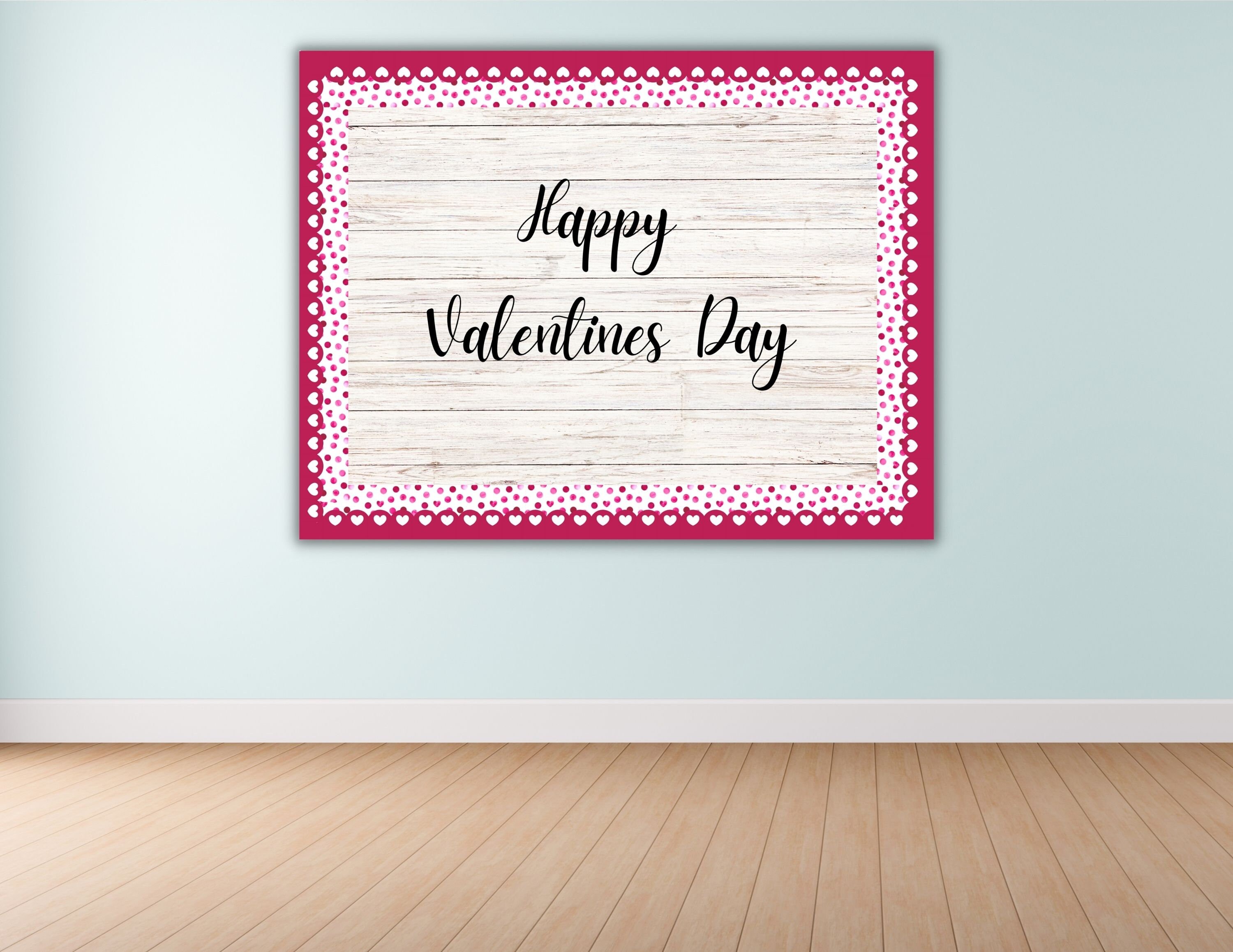 Valentines Day Bulletin Board Border Printable Bulletine Board - Etsy