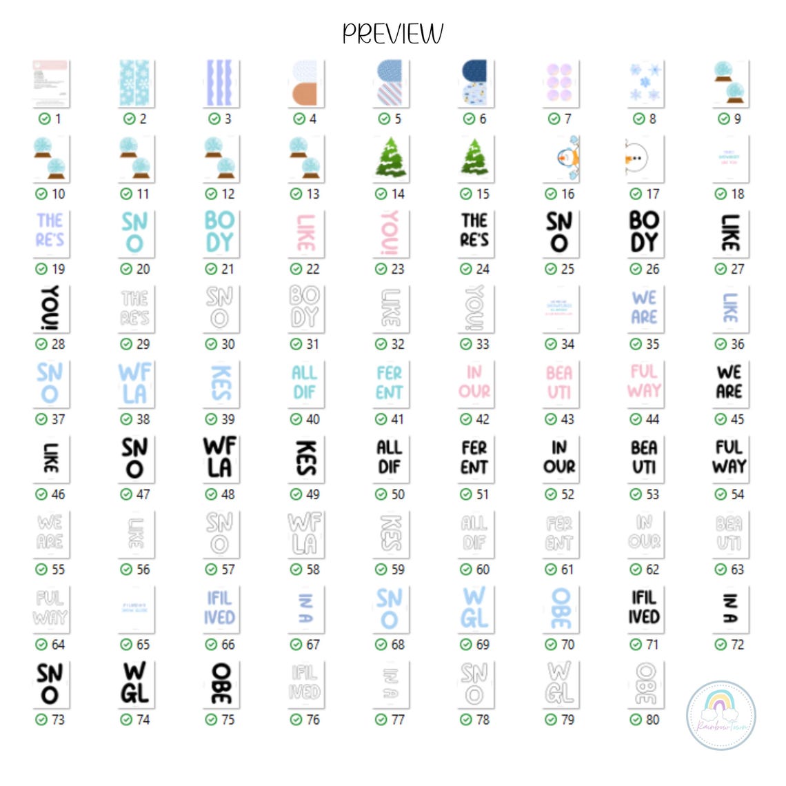 Winter Bulletin Board Kit Snow Globe Classroom Decor Printable ...