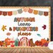 Fall Leaves Bulletin Board Kit Autumn Classroom Decorations Printable ...