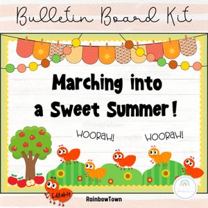 Summer Bulletin Board Kit Ant Classroom Decor Printable & Editable - Etsy