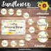 Sunflower Farmhouse Classroom Decor BUNDLE Editable (Download Now) - Etsy