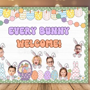 Easter Bulletin Board Spring Bulletin Board Groovy Classroom Decor ...