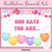 Valentines Day Bulletin Board Kit Classroom Door Decor Printable - Etsy