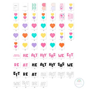 Valentine’s Day Bulletin Board Healthy Habits Bulletin Board February ...