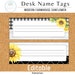 Modern Farmhouse Sunflower Classroom Decor BUNDLE Sunflower - Etsy