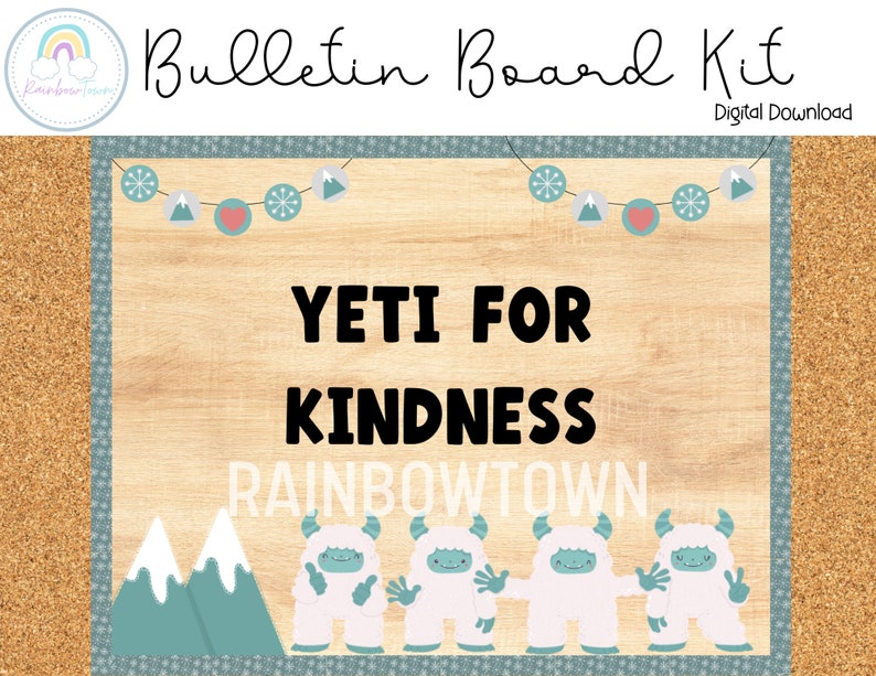 New Year Bulletin Board Kit January Classroom Door Decor - Etsy