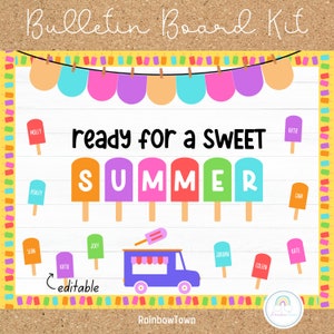 Ready for a Sweet Summer Bulletin Board Kit End of the Year Bulletin ...