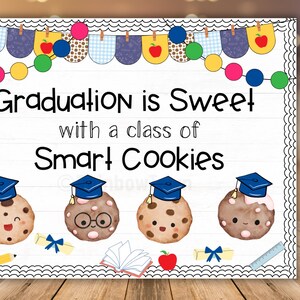 Graduation Bulletin Board End of Year Classroom Decoration Printable ...