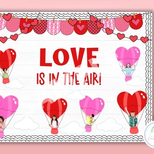 Valentine's Day Bulletin Board February Classroom Door Decor Classroom ...