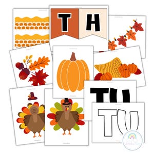 Thanksgiving Bulletin Board Kit Little Turkey Classroom Decorations ...
