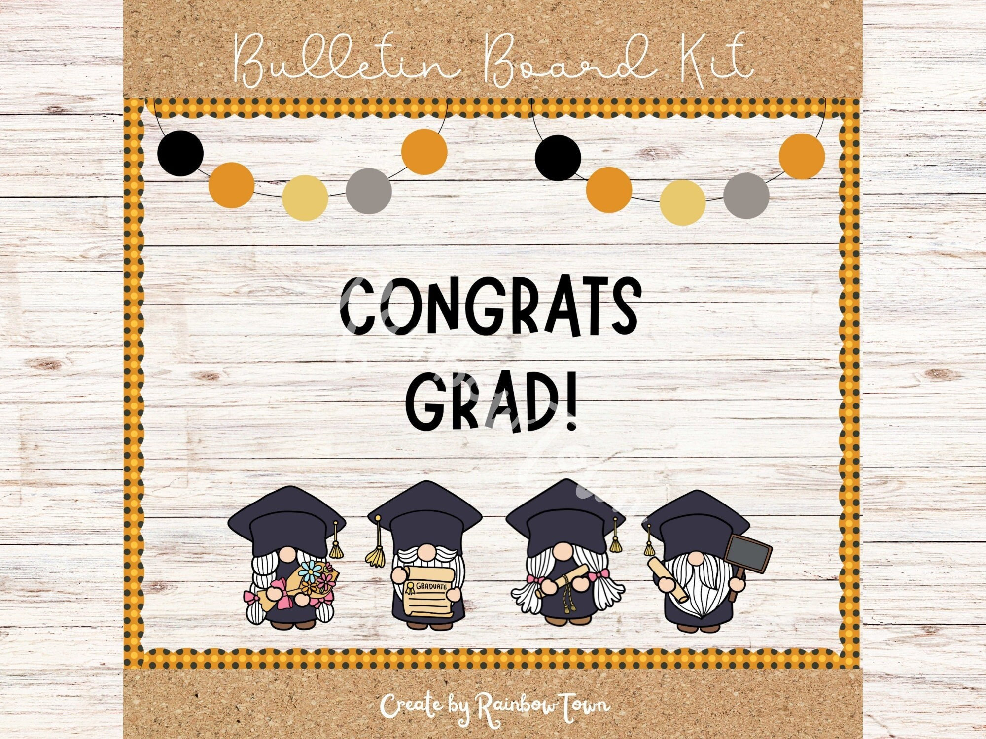 Graduation Bulletin Board End of the Year Classroom Decorations - Etsy