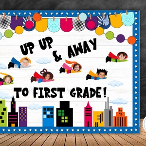End of Year Bulletin Board Superhero Summer Classroom Decor Printable ...