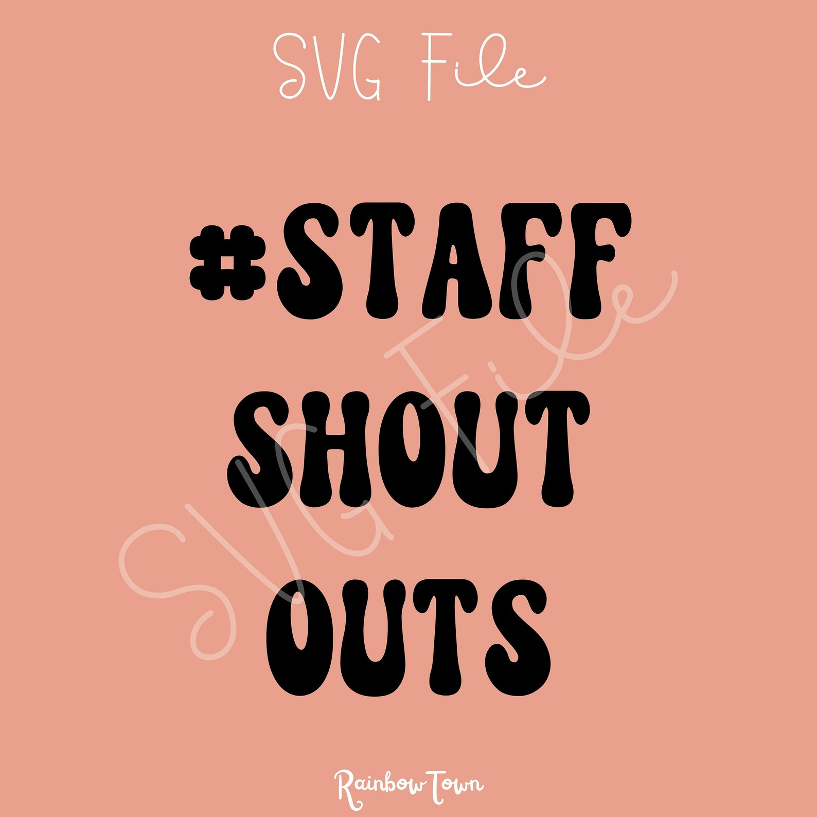 Staff Shout Outs Bulletin Board Wall Letters Shout Out Card - Etsy UK