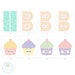 Pastel Cupcake Classroom Birthday Display Chart Birthday Bulletin Board ...