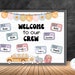 Groovy Welcome Back to School Bulletin Board Kit Printable & Editable ...