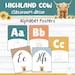 Highland Cow Classroom Decor Boho Neutral Theme Decorations Printable ...