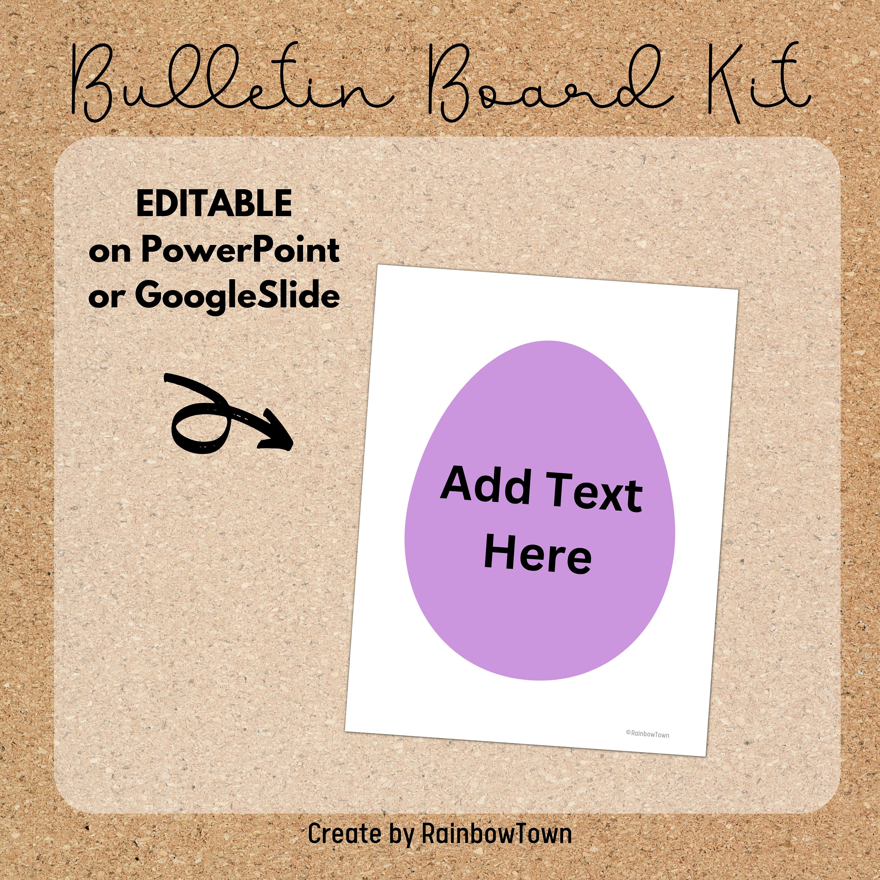 Easter Bulletin Board Kit Bible Affirmations Classroom Decor Printable ...