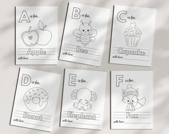 Baby's First Coloring Book , ABC Book Baby Shower Game, Baby Shower ...