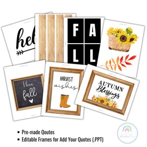 Hello Fall Bulletin Board Kit Motivational Classroom Decorations ...