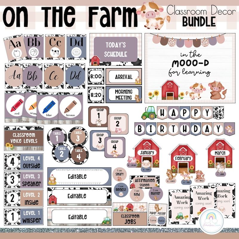 Classroom Decor Bundle - Etsy