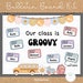 Welcome Back to School Bulletin Board August Bulletin Board Groovy ...